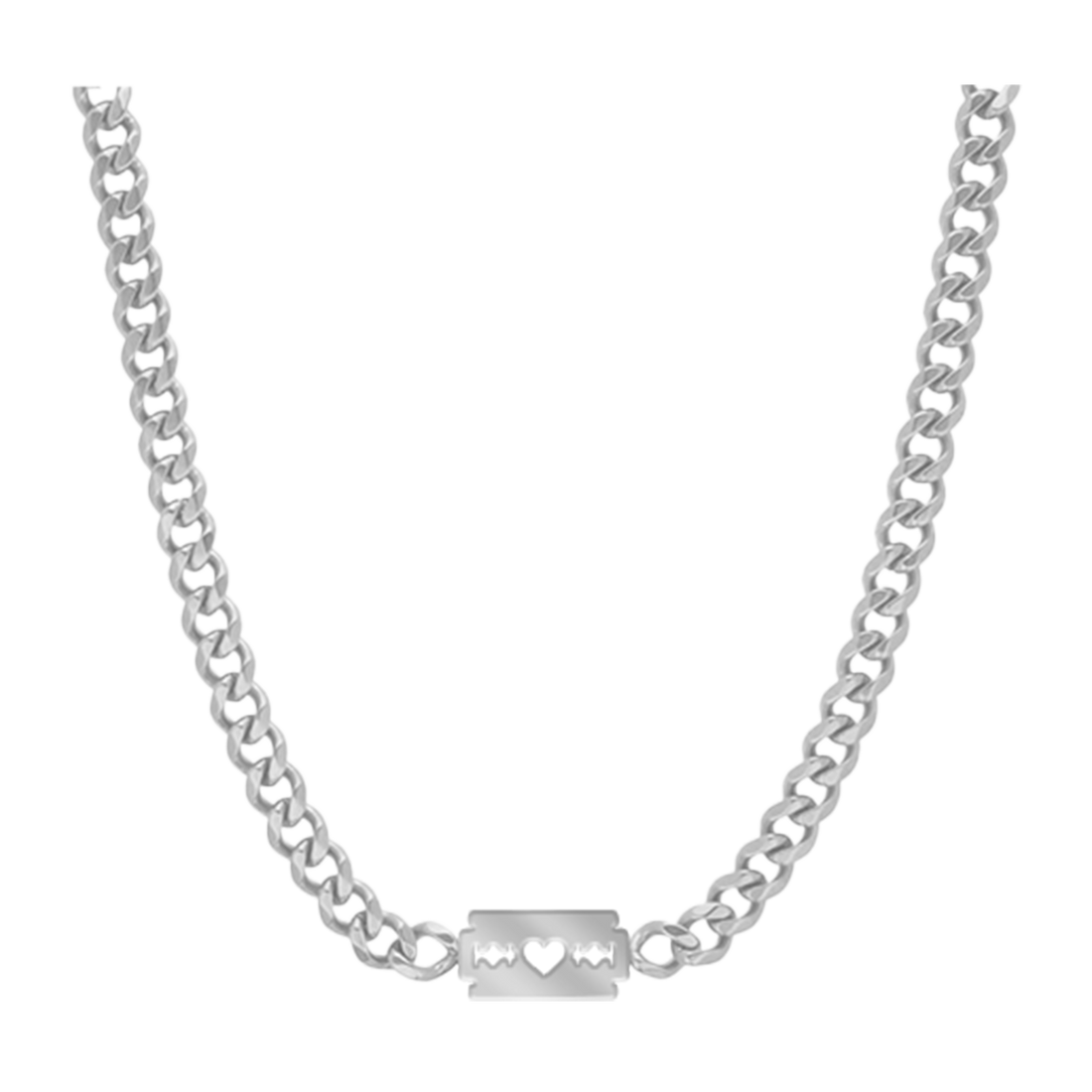 Razorblade Romance Necklace